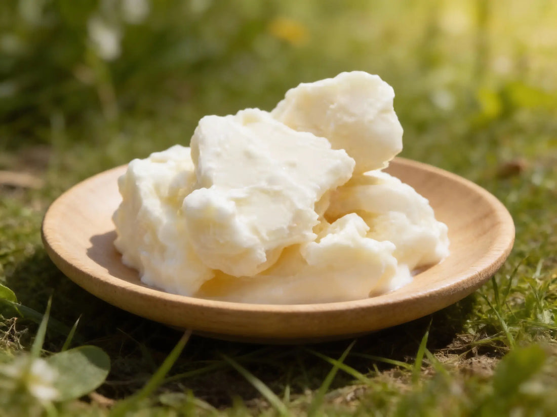 Pure shea butter for skin hydration and natural skincare
